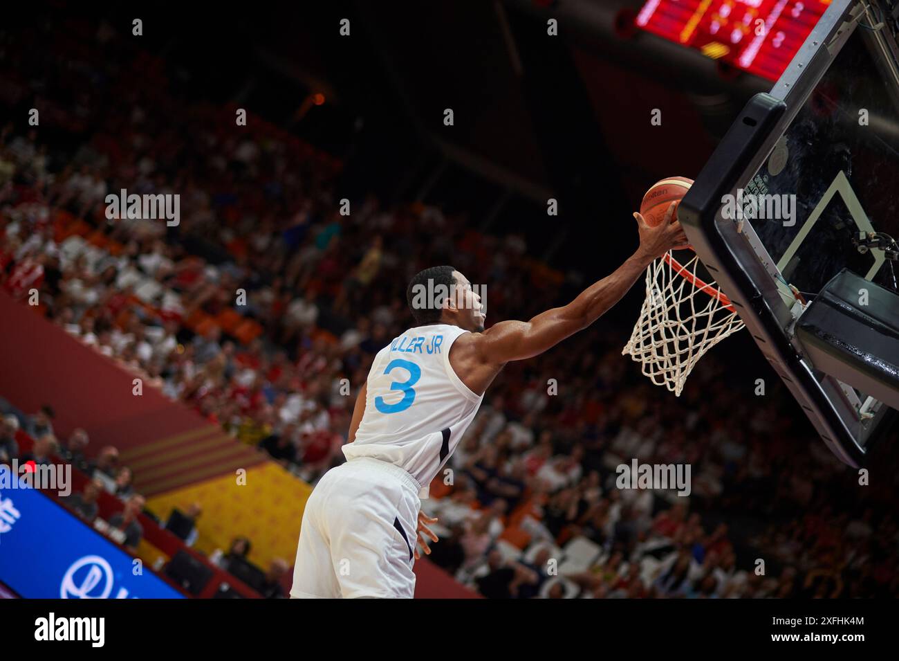 Franco Miller from Bahamas team seen in action during the game between ...