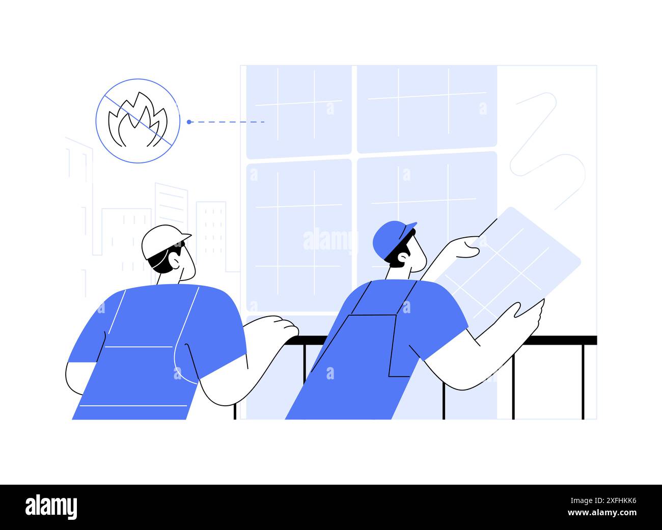 Noncombustible insulation abstract concept vector illustration Stock Vector Image & Art - Alamy