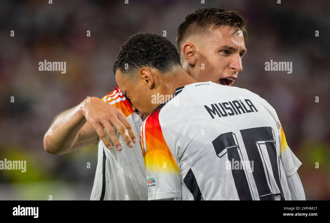 Dortmund, Germany. 29th Jun 2024. Goal celebration: Nico Schlotterbeck ...