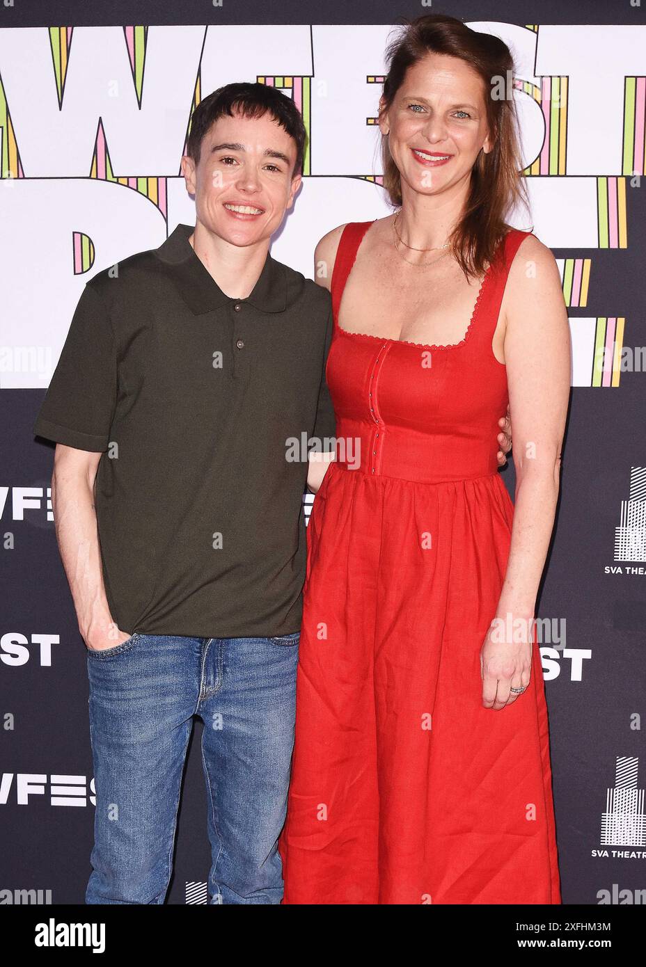 Close to You NYC Premiere NewFest Pride Featuring: Elliot Page, Hillary ...