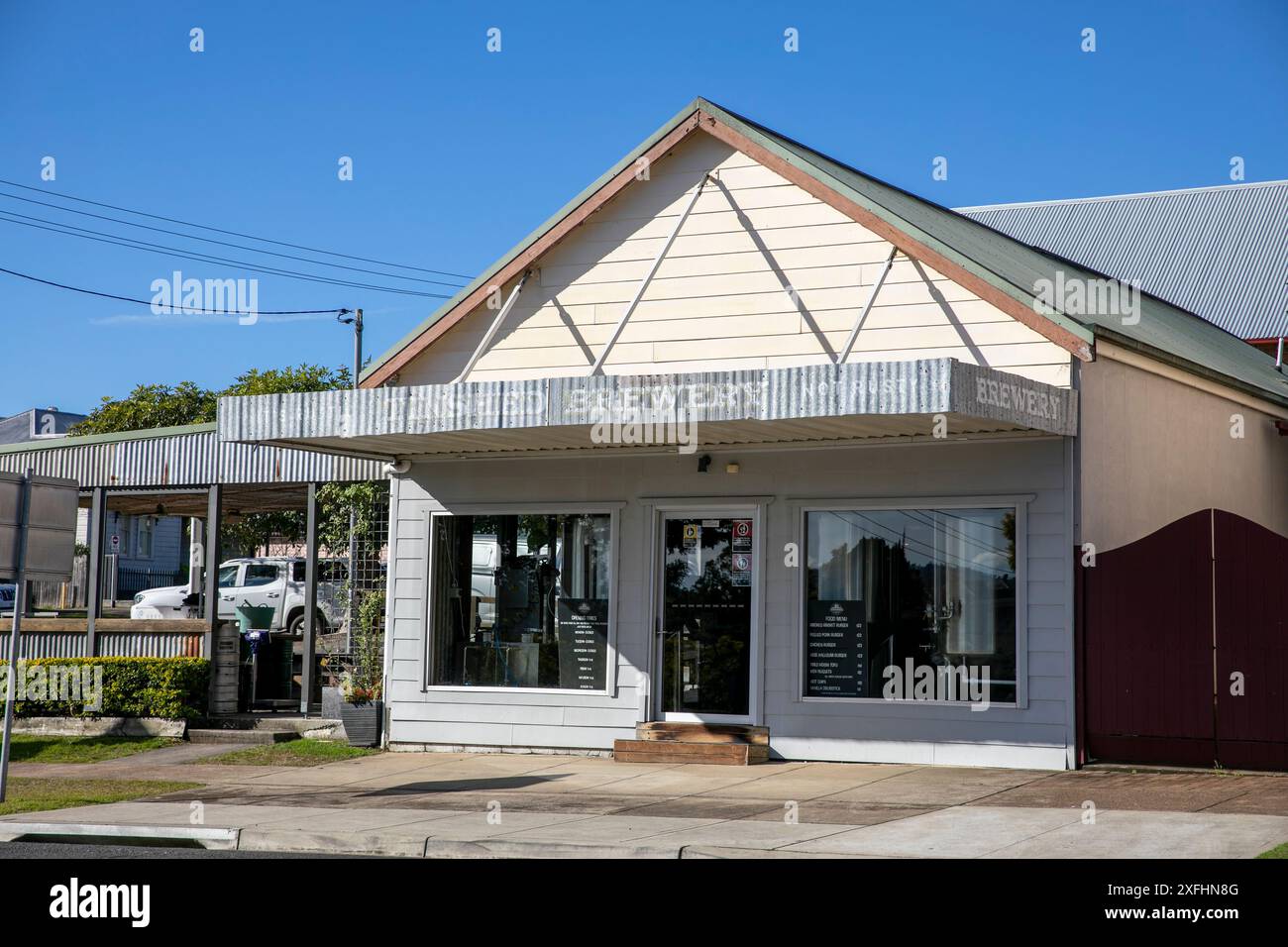 Australian brewery, Tinshed brewery and bar in Dungog town centre, New ...