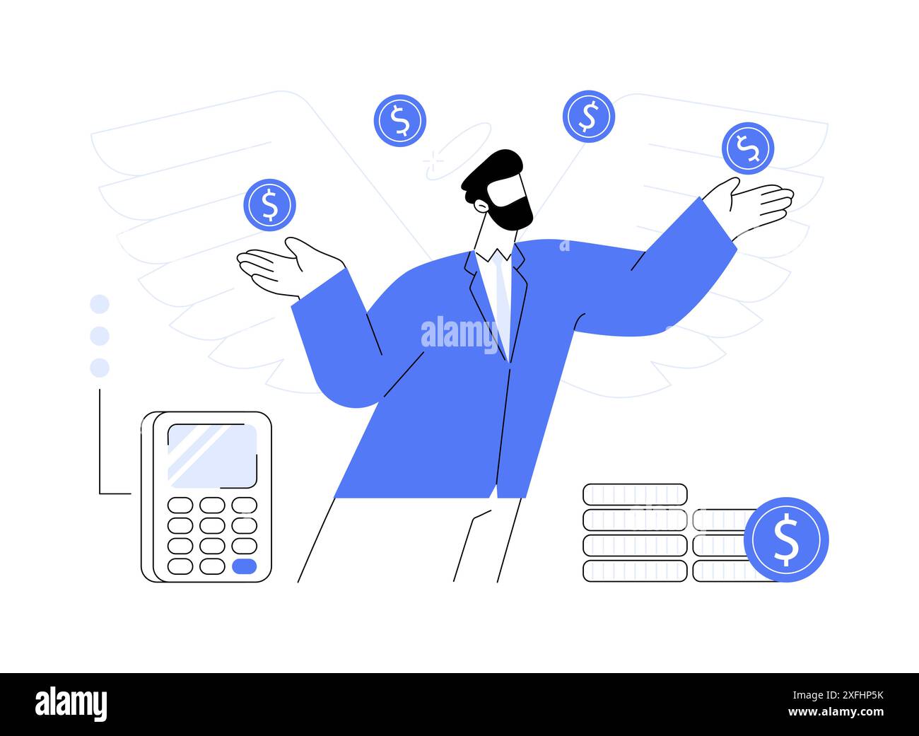 Angel Investors abstract concept vector illustration Stock Vector Image ...