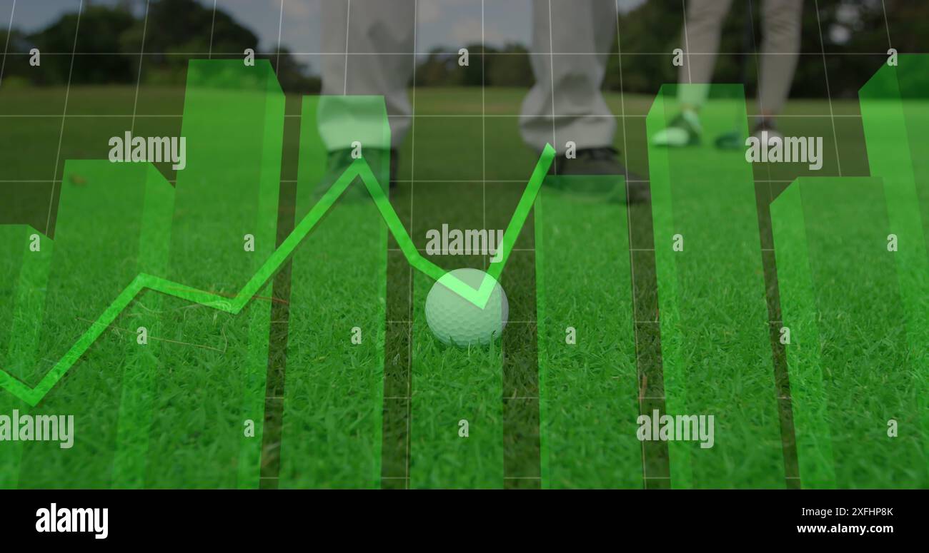 Golf ball and club multiple image hi-res stock photography and images ...