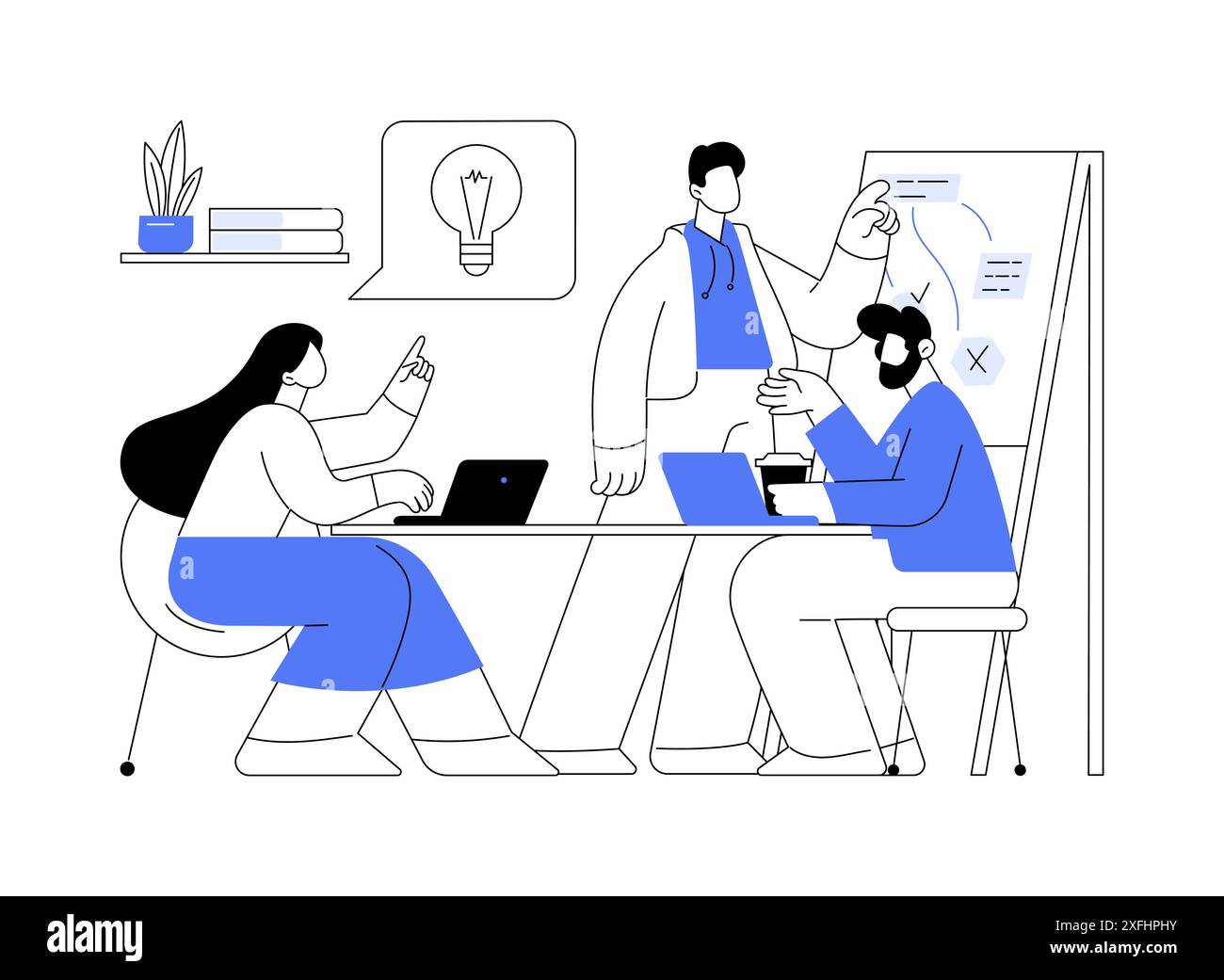 Market research abstract concept vector illustration Stock Vector Image ...