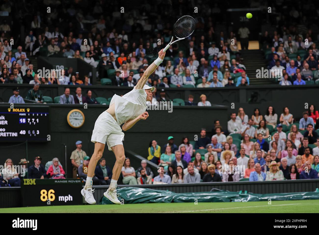 London, London, Great Britain. 3rd July, 2024. Jannik Sinner (ITA ...