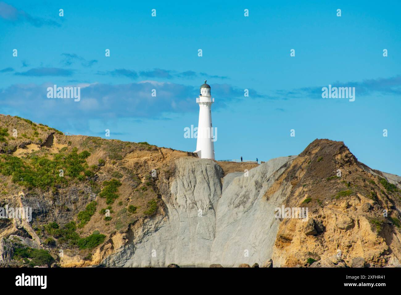 Castlepoint Lighthouse - New Zealand Stock Photo - Alamy