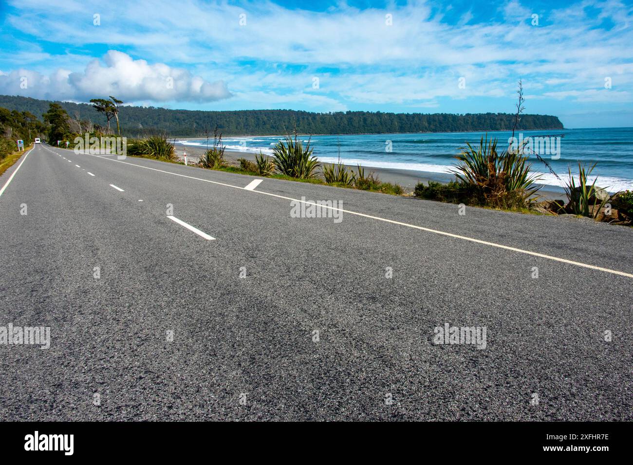 New Zealand State Highway 6 (Haast Pass Stock Photo - Alamy