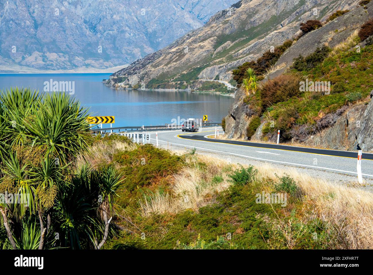 New Zealand State Highway 6 (Haast Pass Stock Photo - Alamy