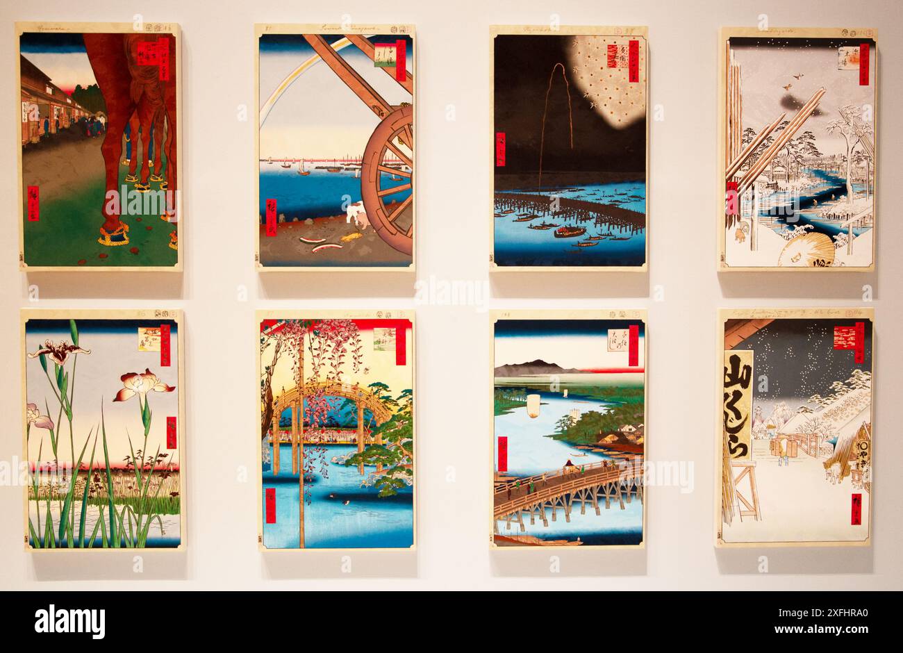 A view of items displayed at the Brooklyn Museum in New York City Stock ...