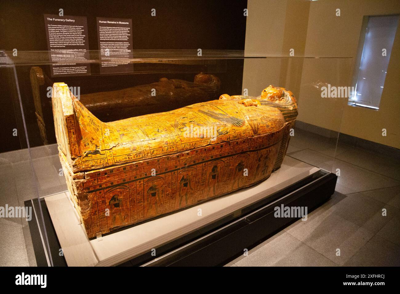 A view of items displayed at the Brooklyn Museum in New York City Stock ...