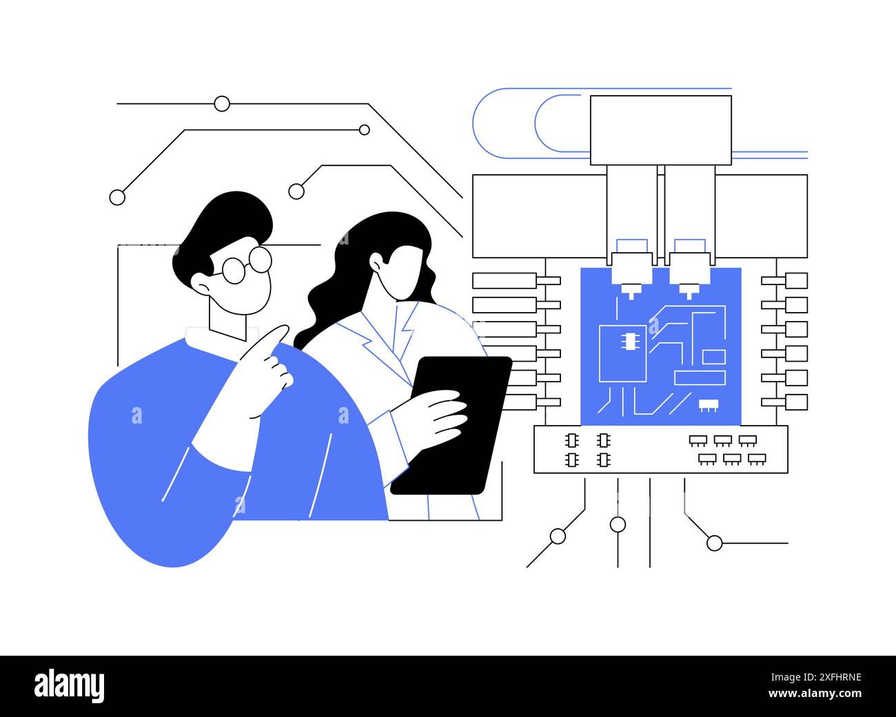 Pick and place machine Stock Vector Images - Alamy