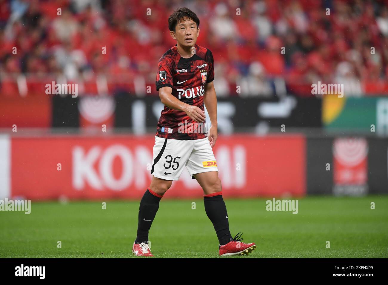 Saitama, Japan. 30th June, 2024. Urawa Reds' Tomoya Ugajin during the 2024 J1 League match ...