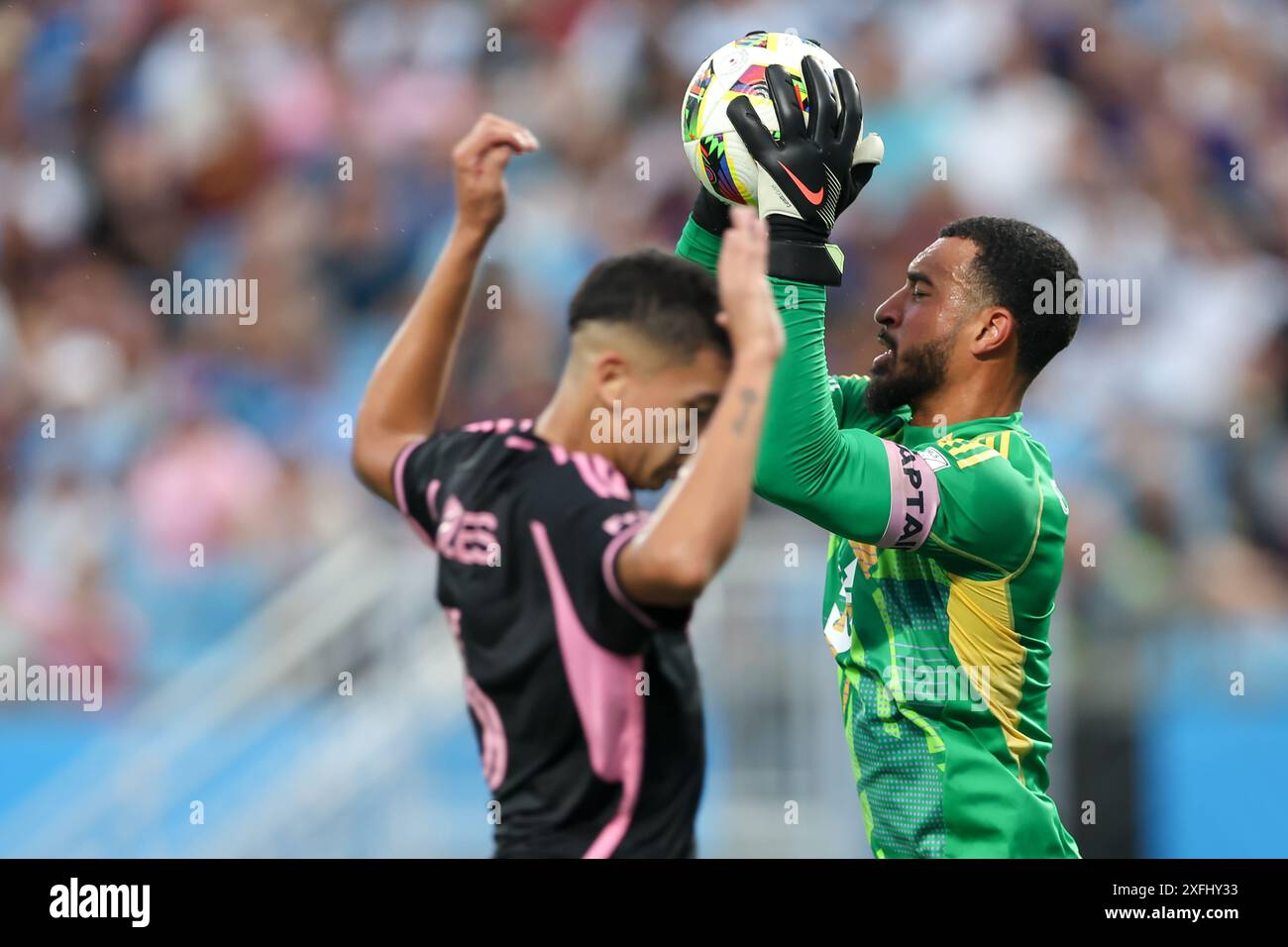 July 3, 2024, Charlotte, North Carolina, U.S: Inter Miami goalkeeper ...