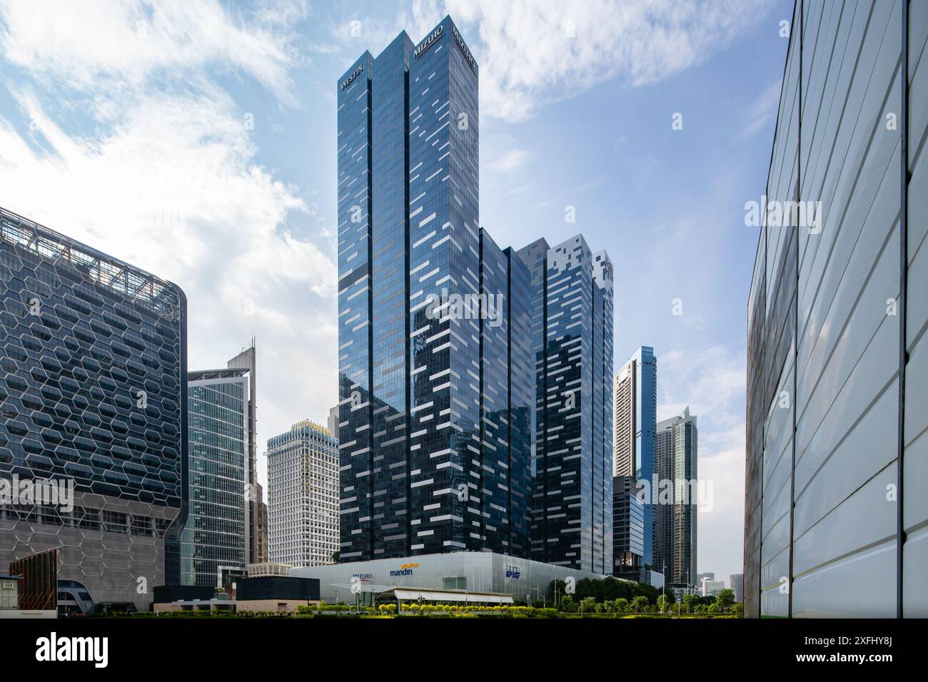 Asia Square Tower, premier commercial development with a luxury ...