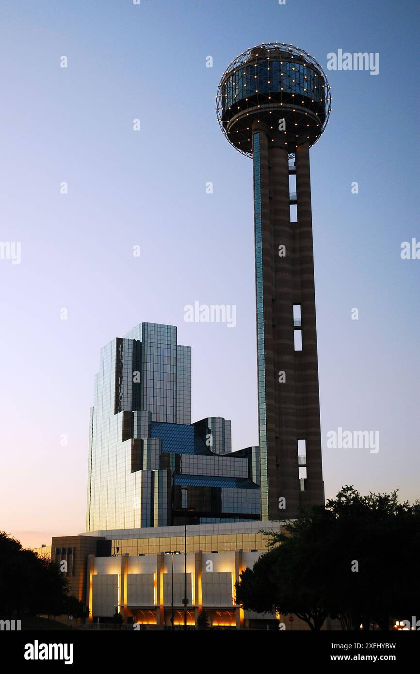 Reunion Tower, Dallas, Texas Stock Photo - Alamy