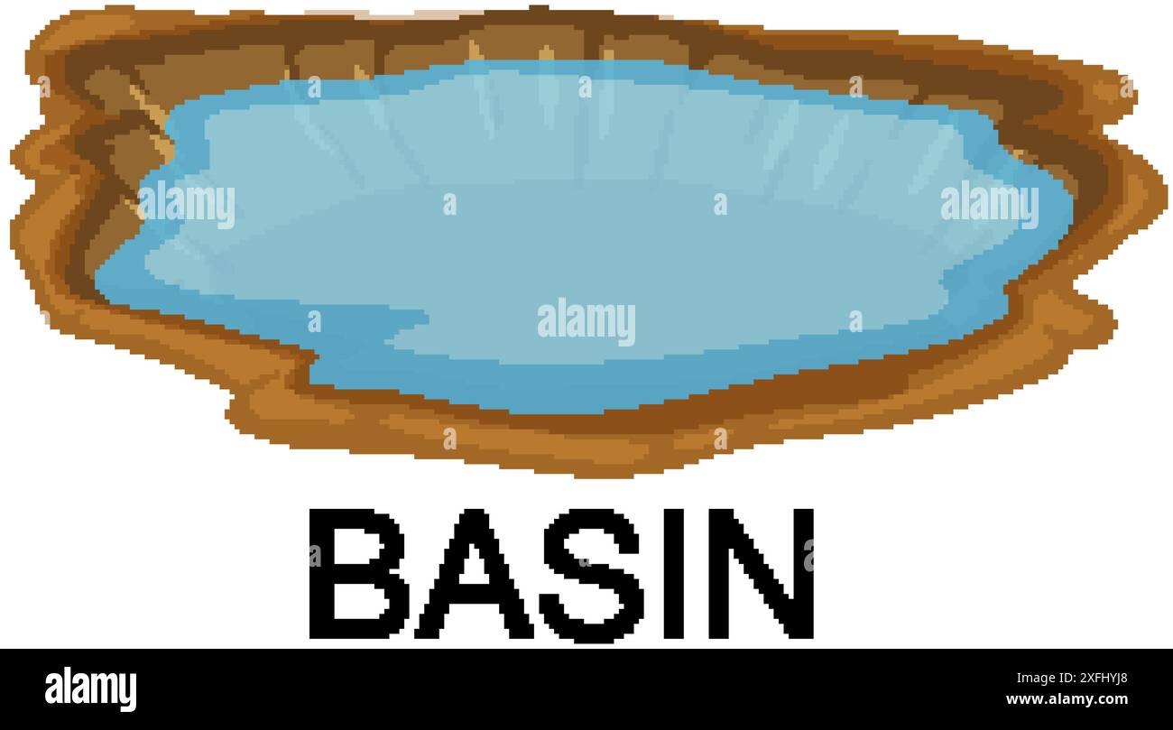 Catchment hydrology Stock Vector Images - Alamy