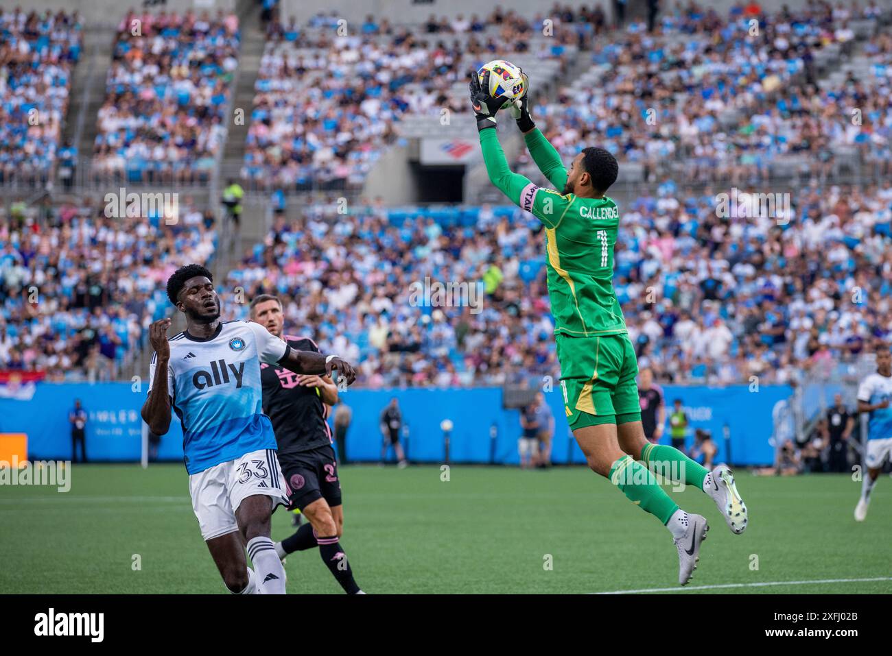 Charlotte, NC, USA. 3rd July, 2024. Inter Miami goalkeeper Drake ...