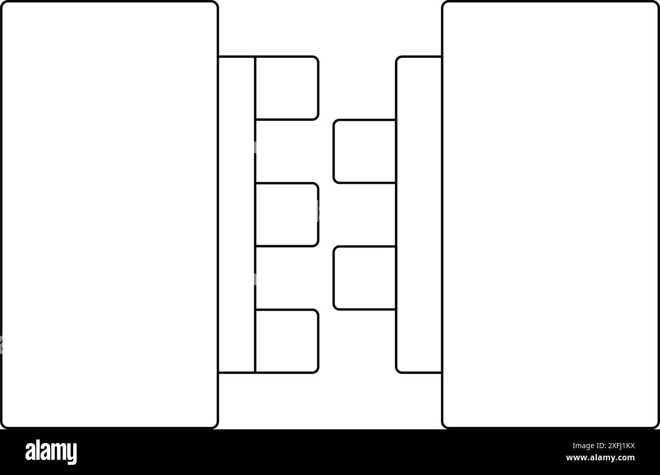 simple connection icon illustration design Stock Vector Image & Art - Alamy