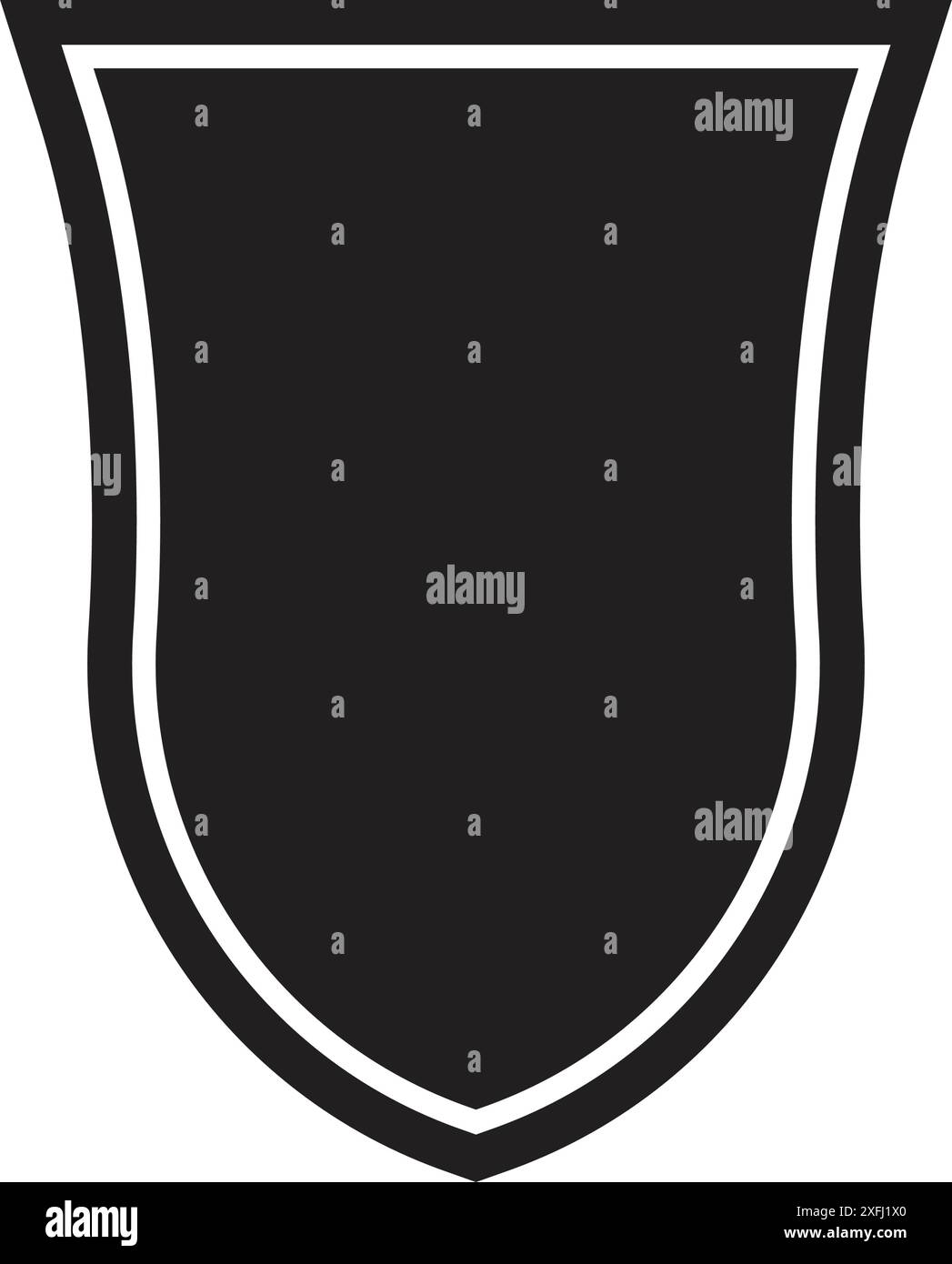 Shield of honor Black and White Stock Photos & Images - Alamy