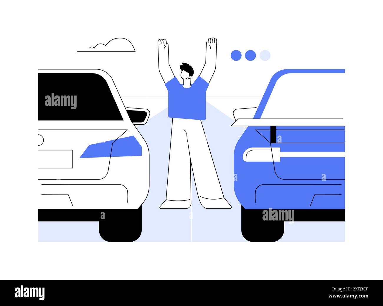 Drag racing abstract concept vector illustration Stock Vector Image ...