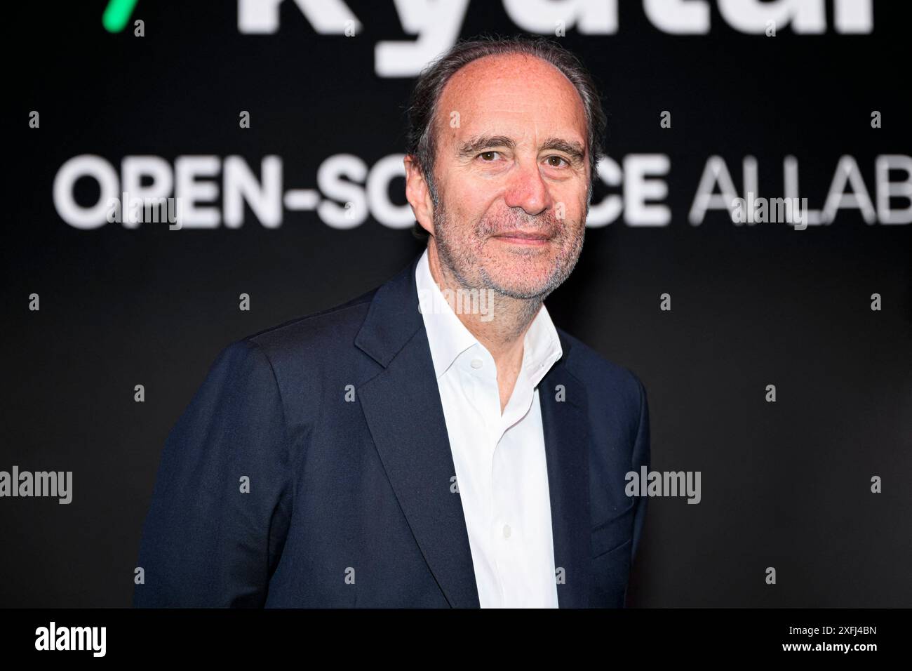 Paris, France. 03rd July, 2024. Xavier Niel at the launch of Kyutai the ...