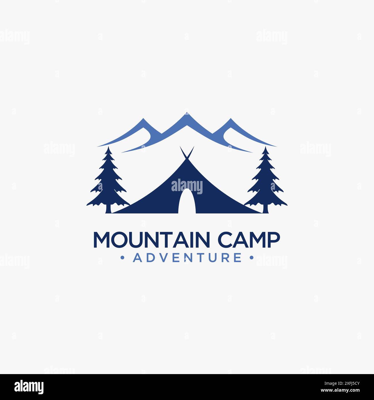 Camping hiking tent icon Cut Out Stock Images & Pictures - Alamy