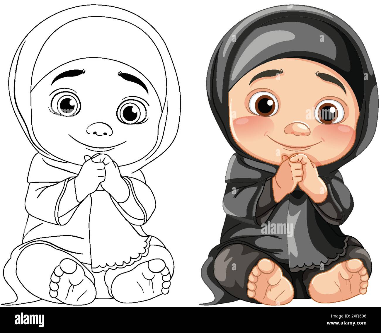 Portrait child in traditional Cut Out Stock Images & Pictures - Alamy