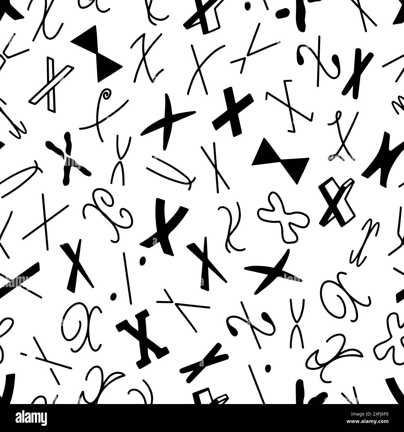 Letter x drawing Black and White Stock Photos & Images - Alamy