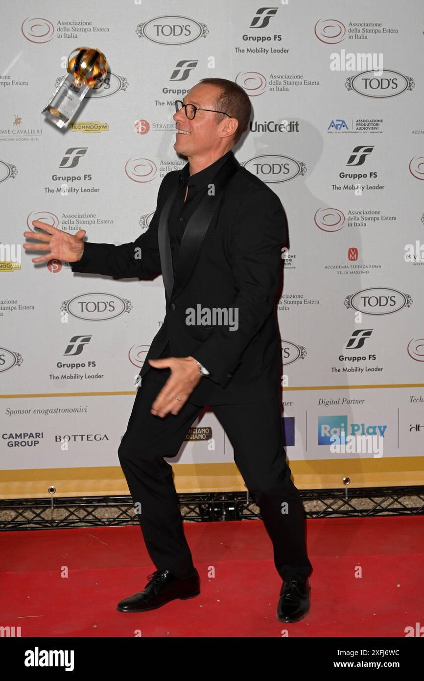 Rome, Italy. 03rd July, 2024. Stefano Accorsi attends the red carpet of ...