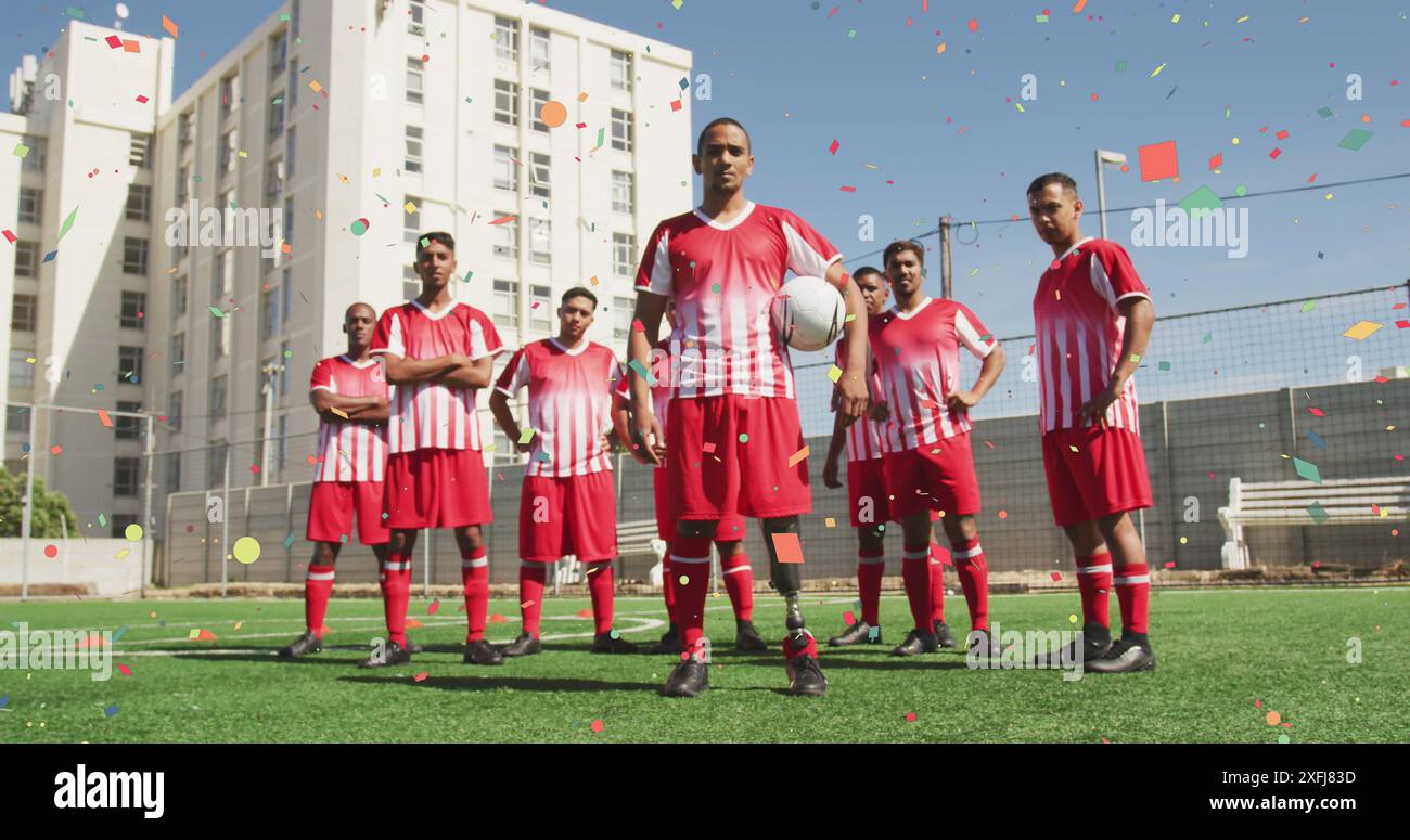 Professional sport stadium crowd confetti hi-res stock photography and ...