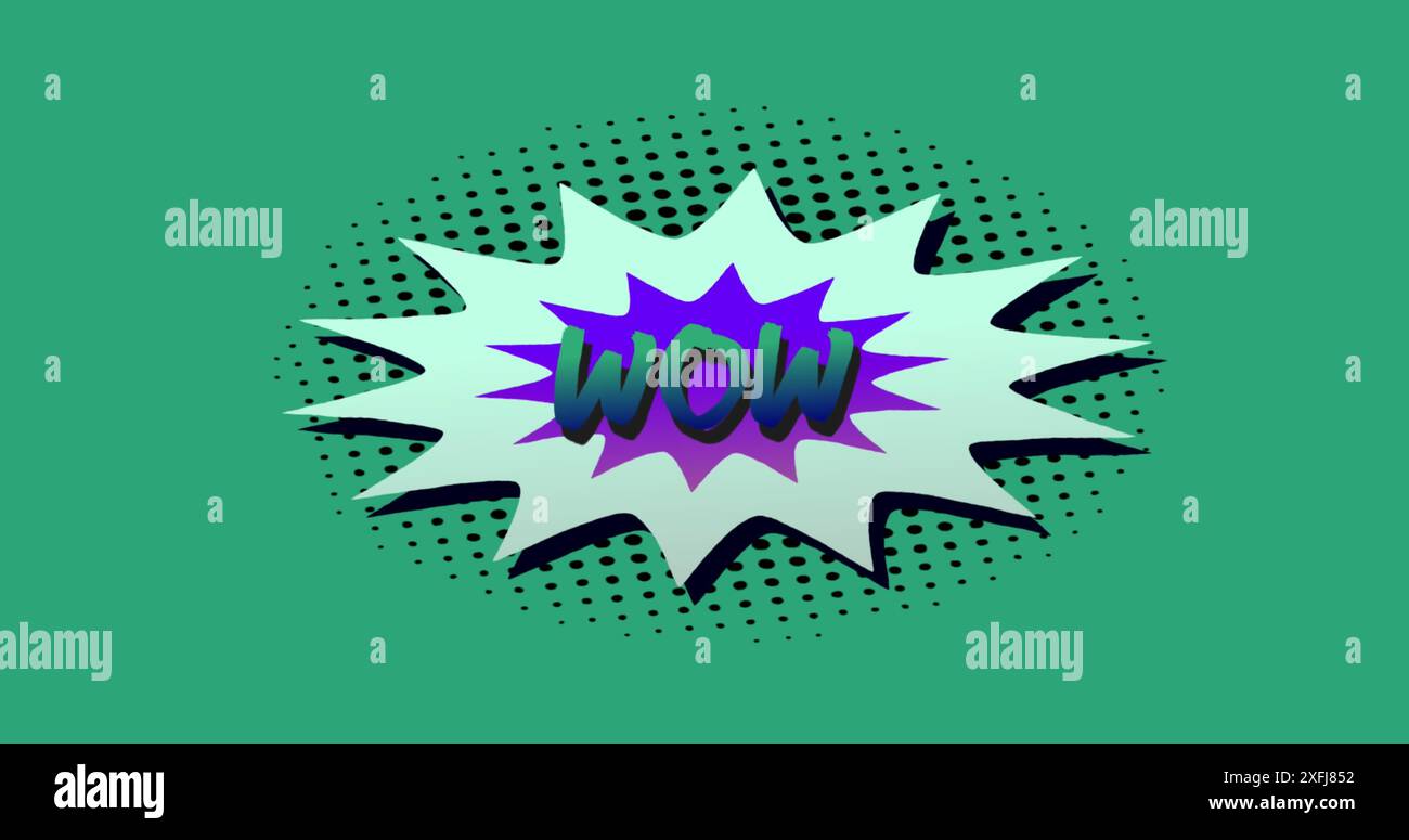 Vibrant cartoon explosion striking hi-res stock photography and images ...