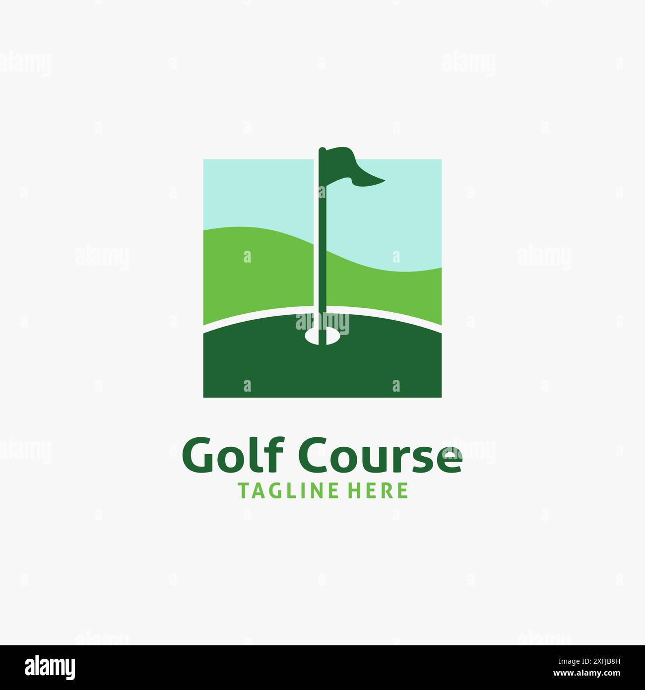 Golf club logo Stock Vector Images - Alamy