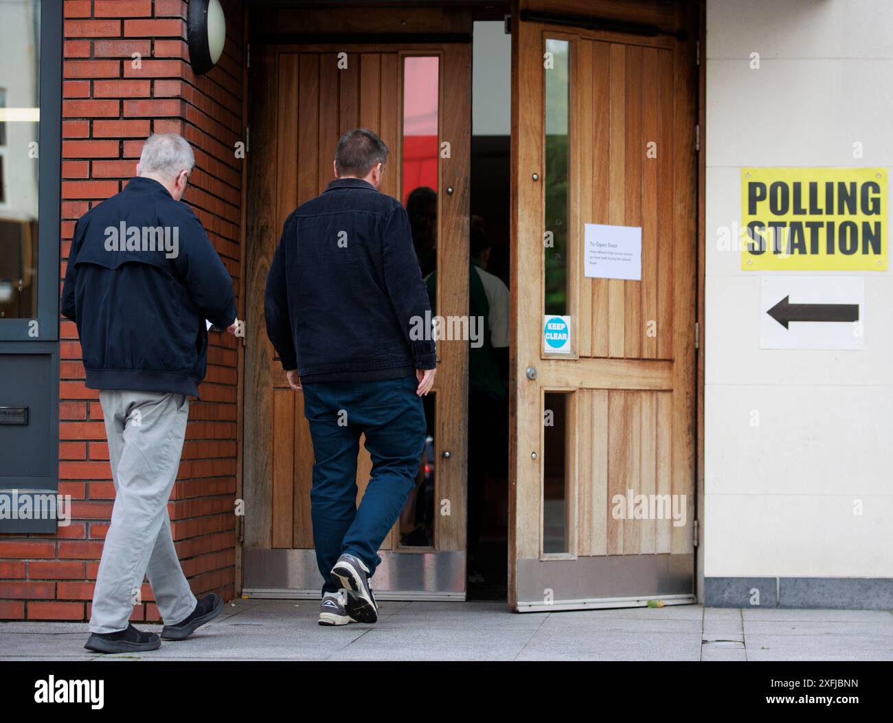 Agape Centre polling station in south Belfast opens for the 2024 ...