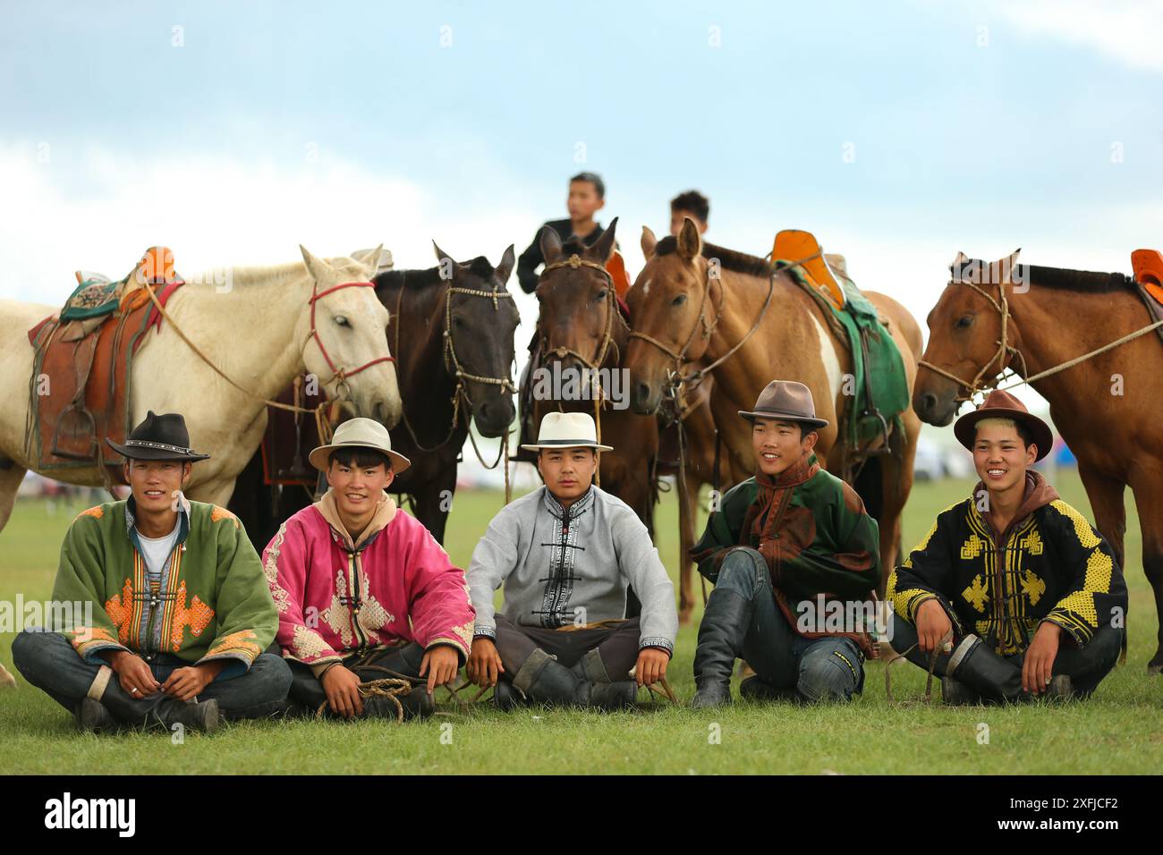 Naadam games hi-res stock photography and images - Alamy