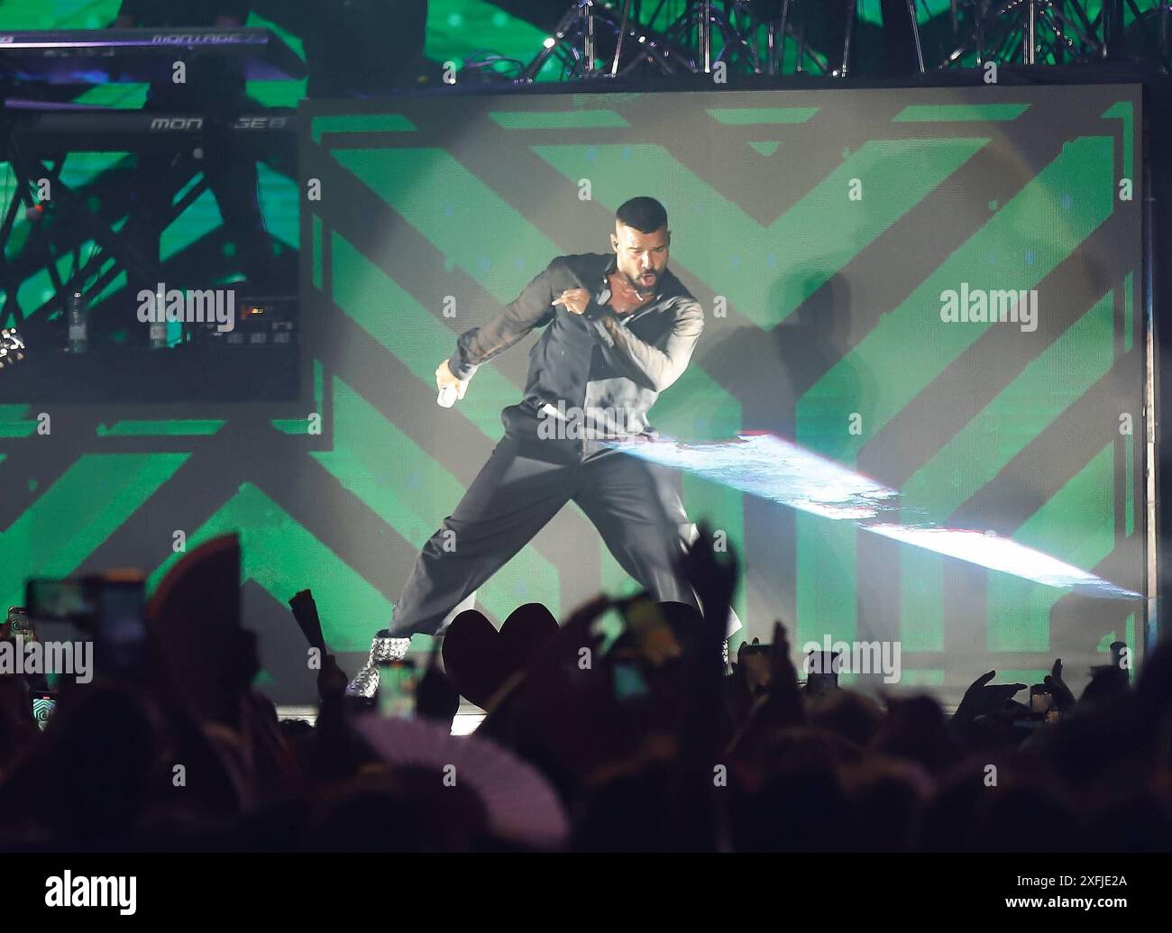 Music Concert - Concierto de Ricky Martin en Sevilla Singer Ricky ...