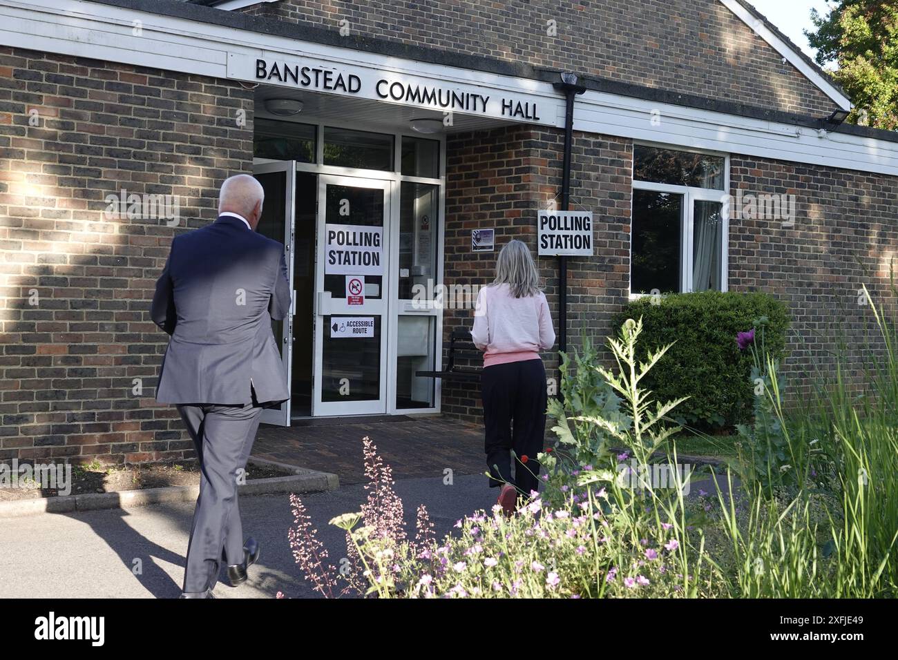 UK. 04th July, 2024. 4th July, 2024 Scenes in the Banstead area within ...