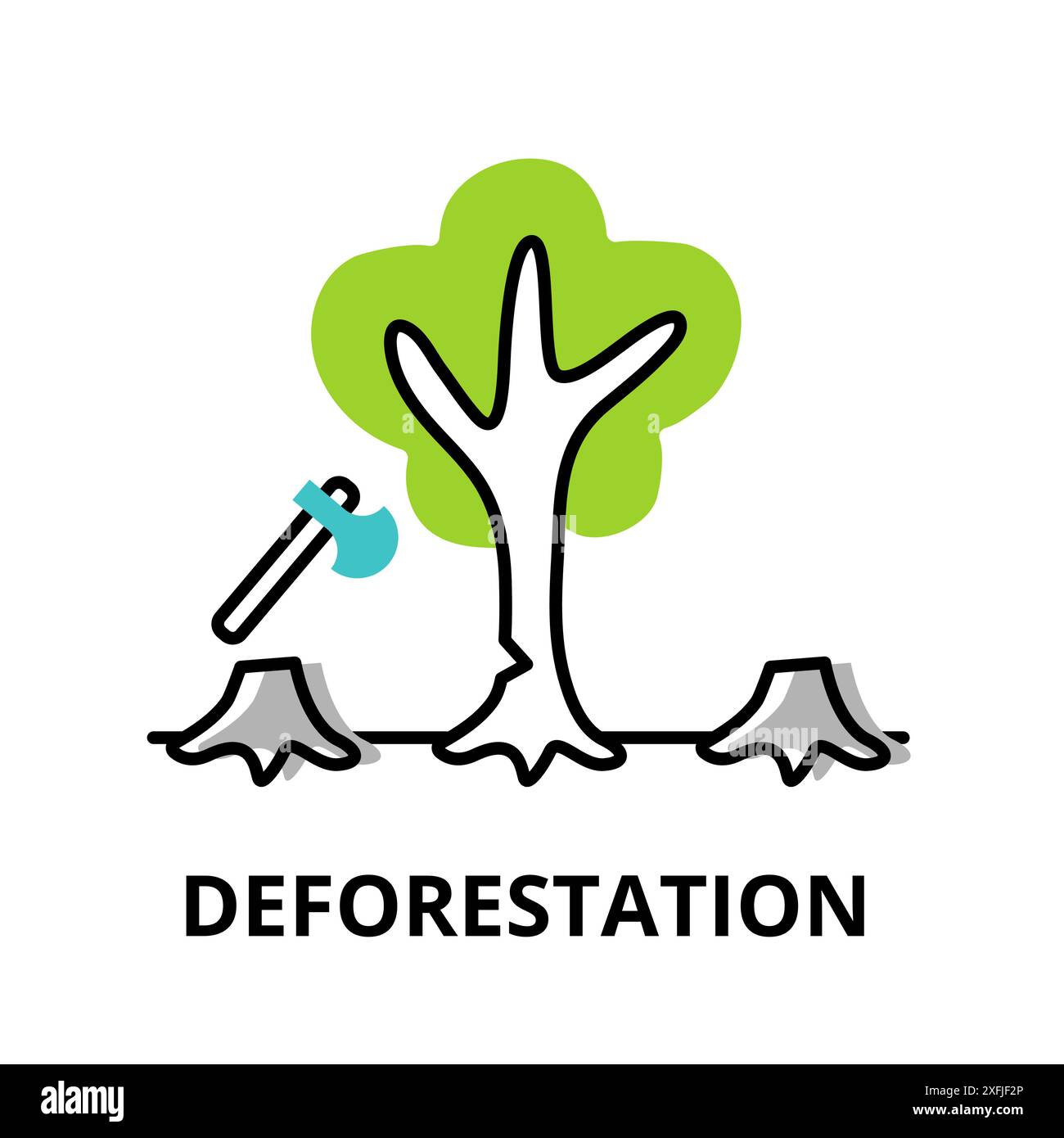 Modern flat thin line design icon, vector illustration, infographic ...