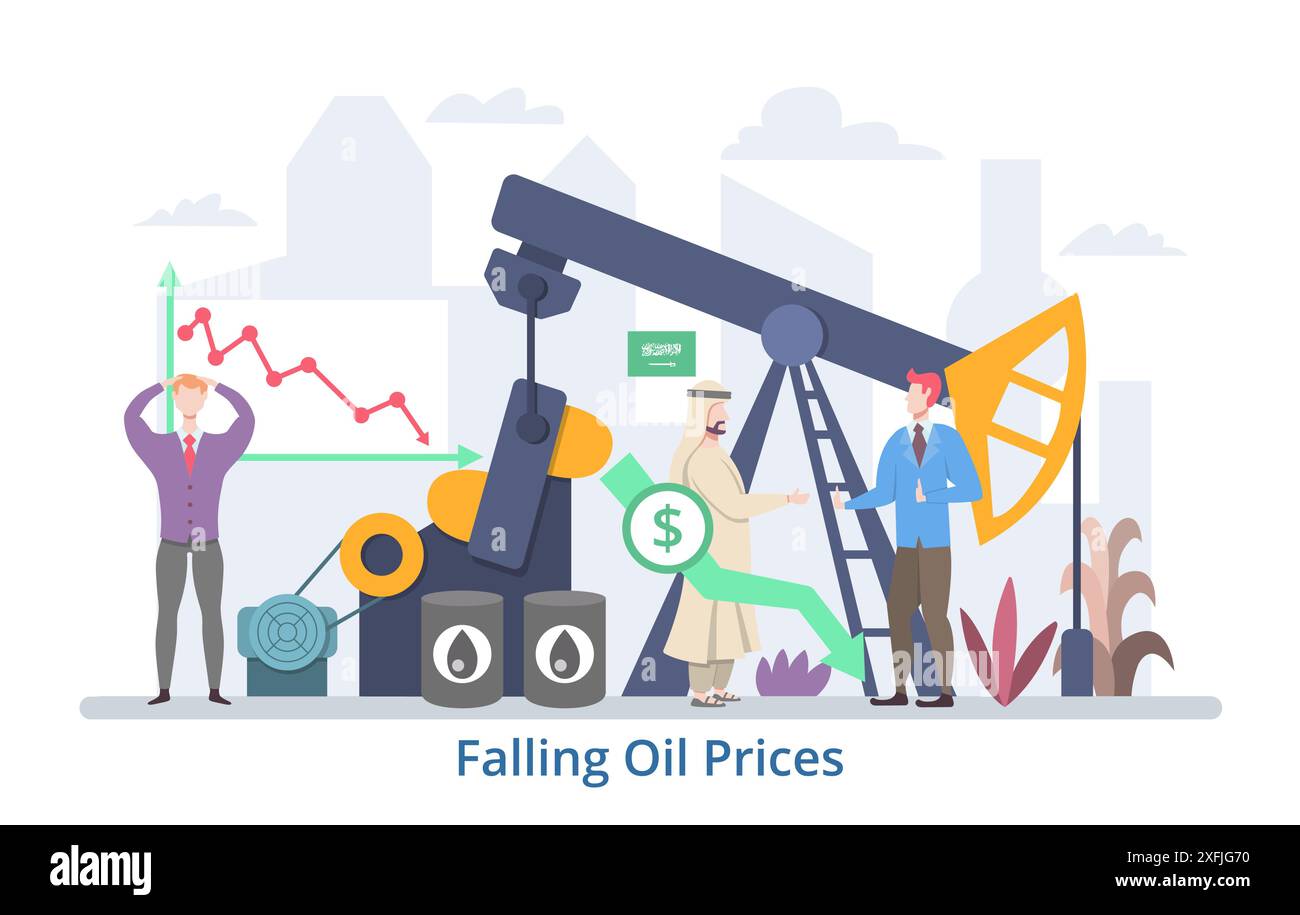 Falling prices vector vectors hi-res stock photography and images - Alamy
