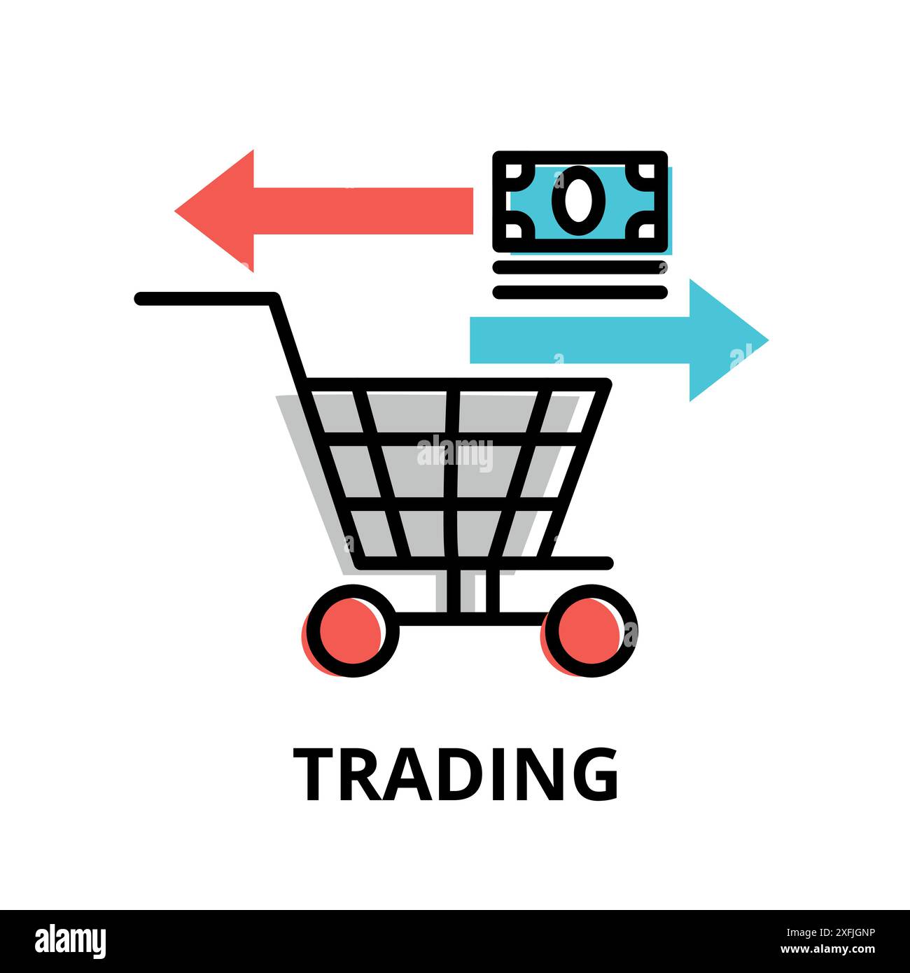Trading icon hi-res stock photography and images - Alamy