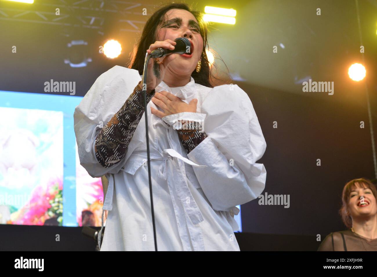 Brazilian rock band CSS at Bristol Sounds, Bristol, UK. June 30th 2024 ...