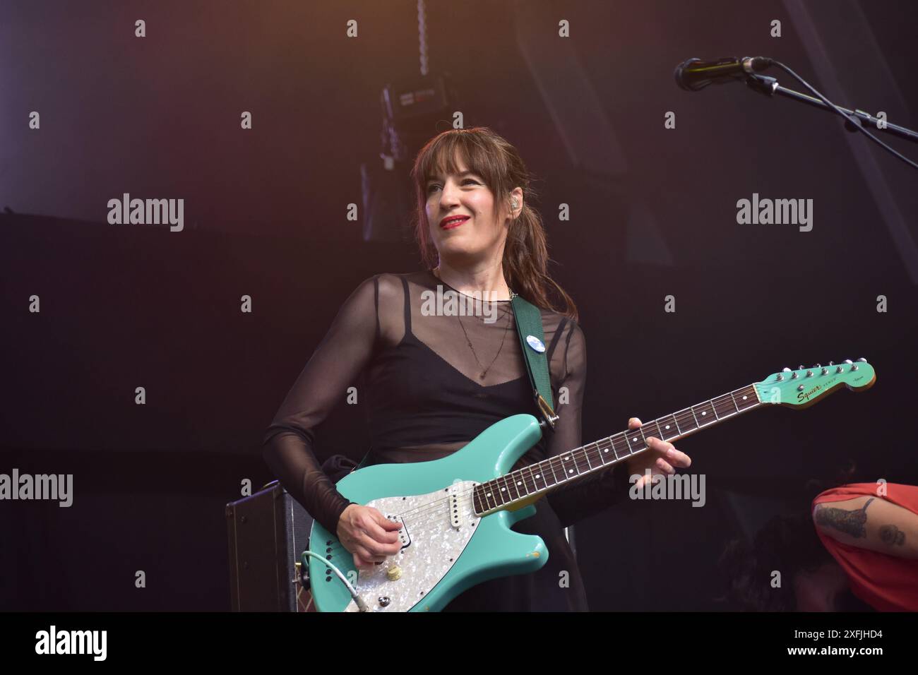 Brazilian rock band CSS at Bristol Sounds, Bristol, UK. June 30th 2024 ...