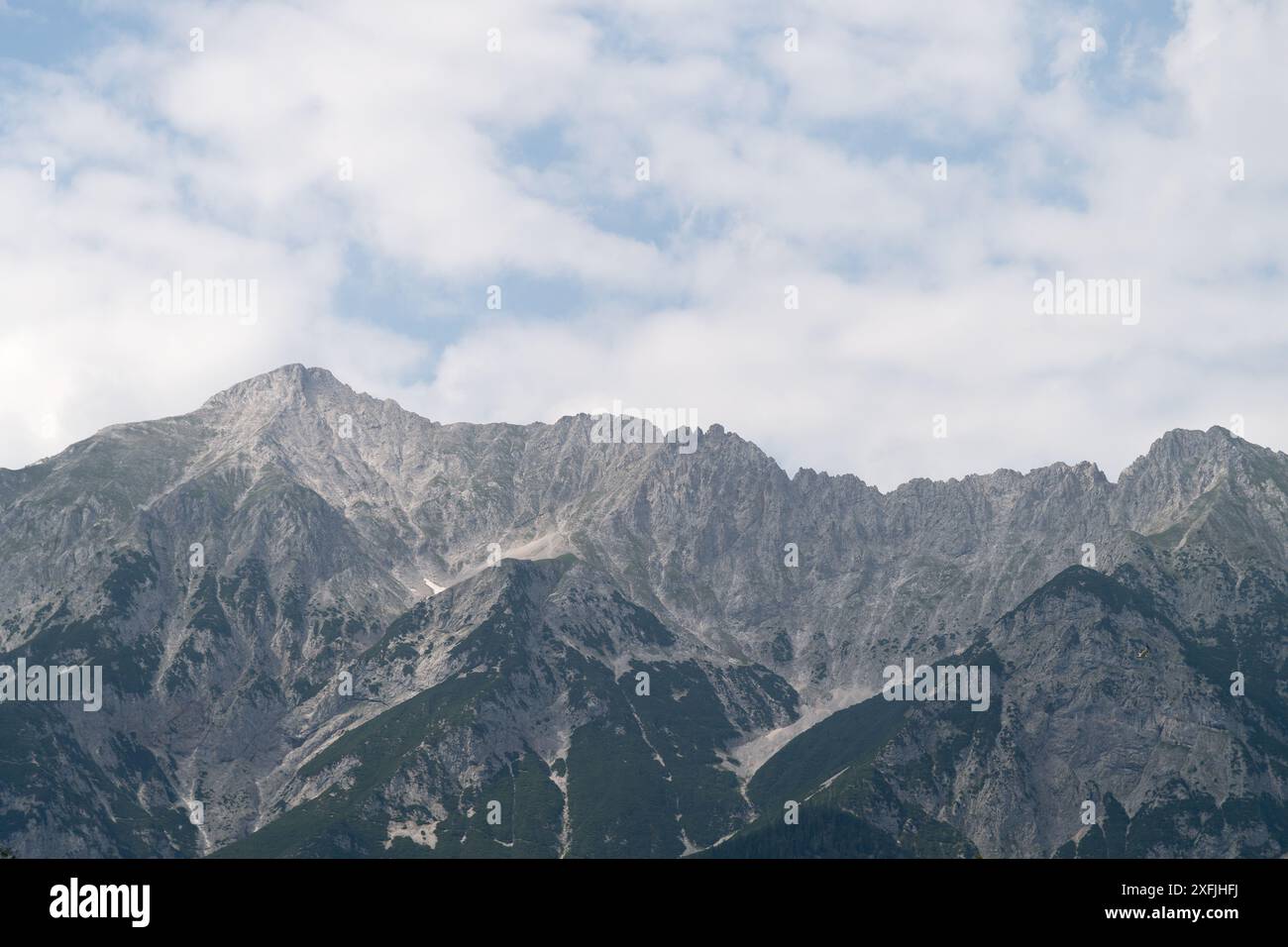 Northern Limestone Alps seen from Weer, Tirol, Austria© Wojciech ...