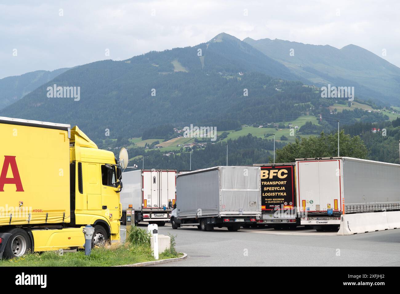 ASFINAG Rastplatz Weer-Süd on A12 Inn Valley Autobahn in Weer, Tirol ...