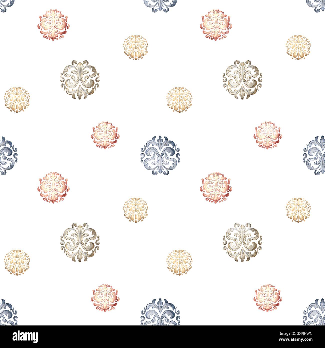 Victorian curls pattern hi-res stock photography and images - Alamy