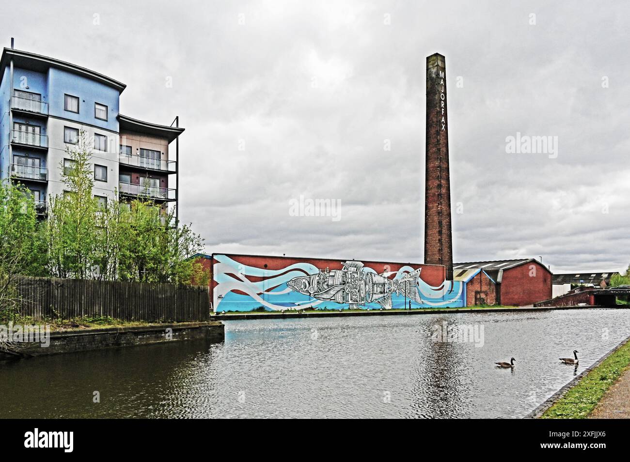 Mural by Tom Edwards of a Gray's Char. Majorfax Foundry. Wyrley and ...