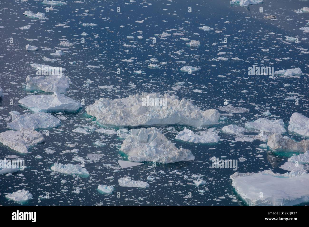 Photographs of Disco Bay, Ilulissat and the margin of the Greenland Ice ...