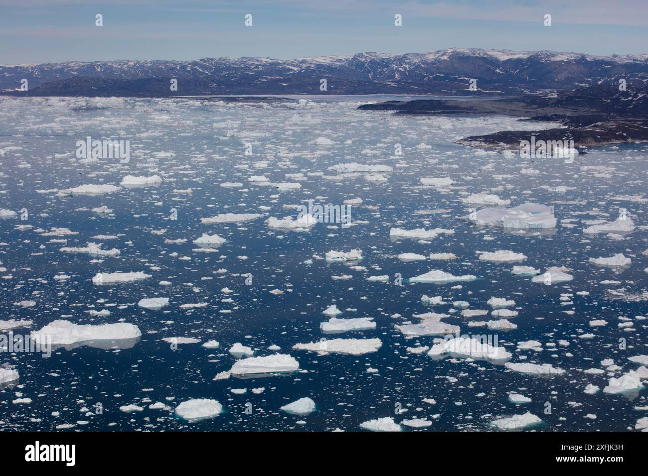 Photographs of Disco Bay, Ilulissat and the margin of the Greenland Ice ...