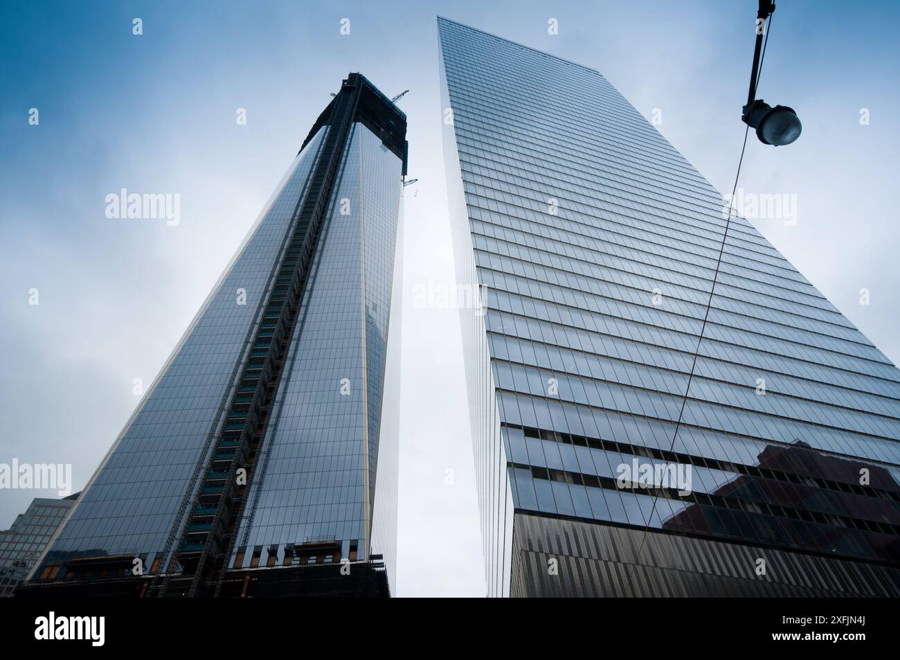 Building site at Ground zero, the area of the former World Trade Center ...