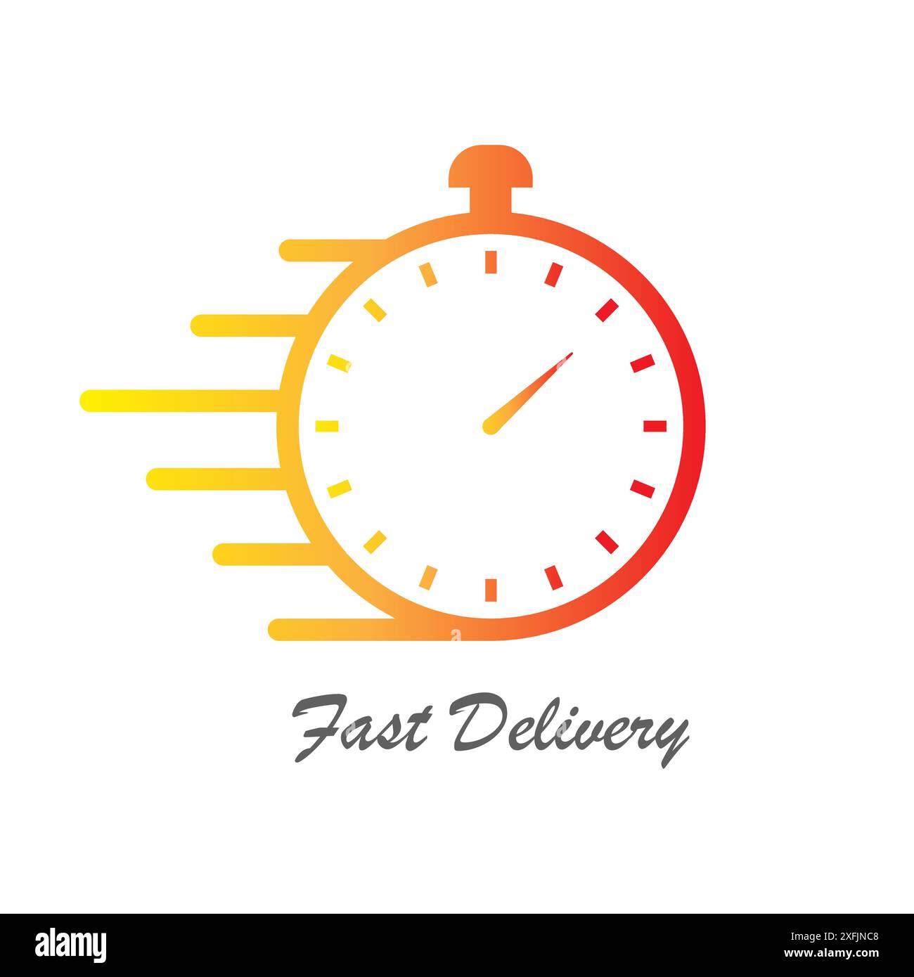 Quick time icon. Fast delivery concept . Flat vector illustration Stock ... Quick time icon. Fast delivery concept . Flat vector illustration Stock ...