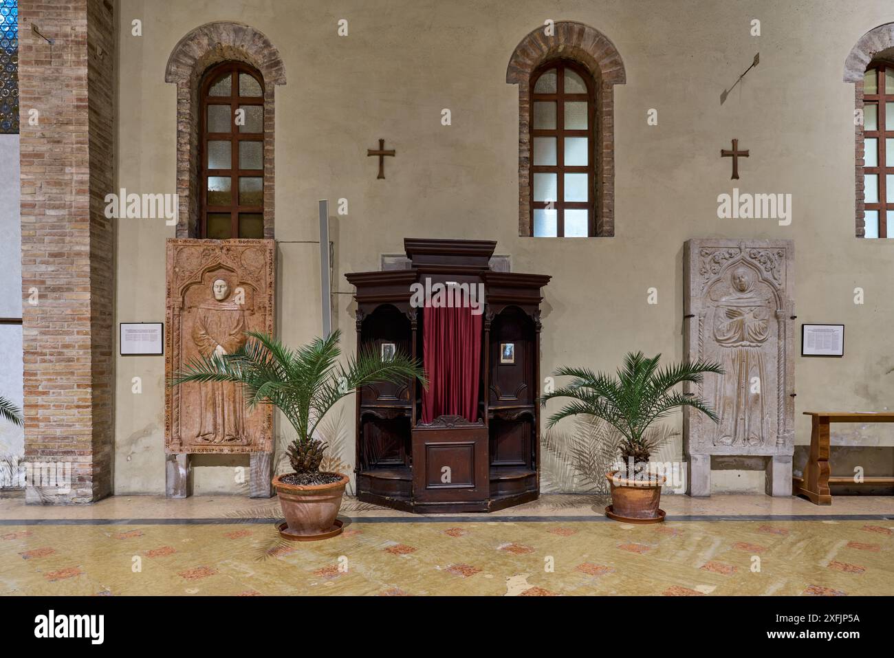 Inside catholic church confessional hi-res stock photography and images ...
